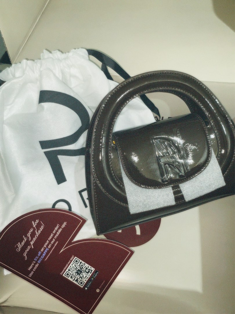 Rico Rinaldi Mini Solace Bag (Dark Coffee), Women's Fashion, Bags ...
