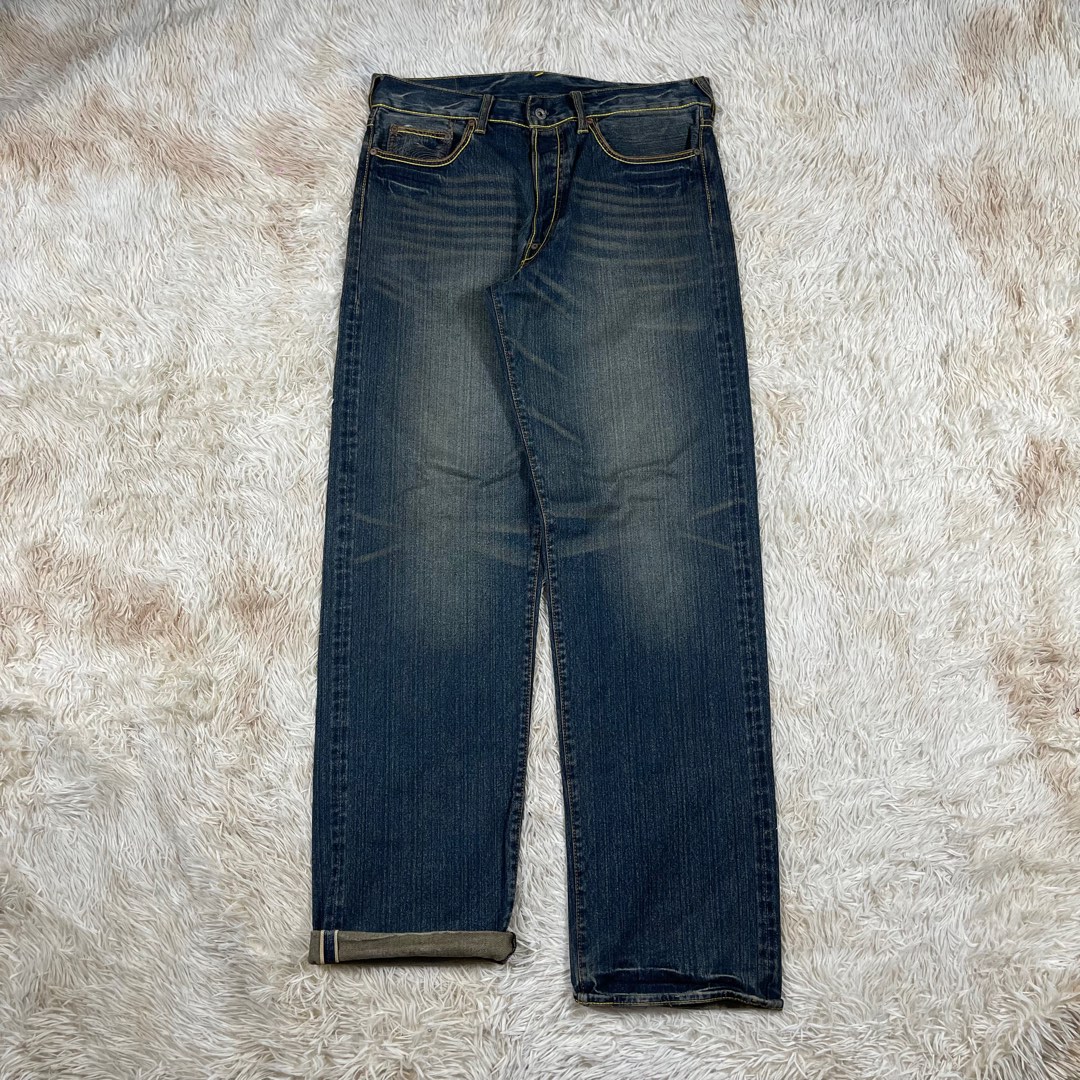 RMC - Red Monkey Company Selvedge Jeans, Men's Fashion, Bottoms, Jeans ...