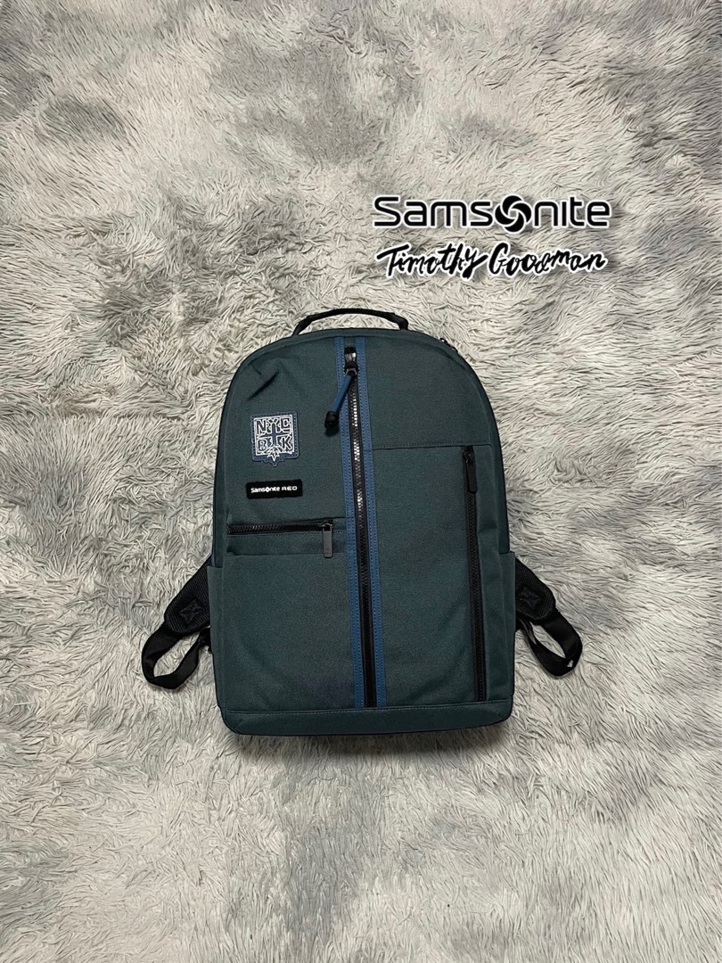 SAMSONITE x Timothy Goodman Backpack, Men's Fashion, Bags, Backpacks on ...