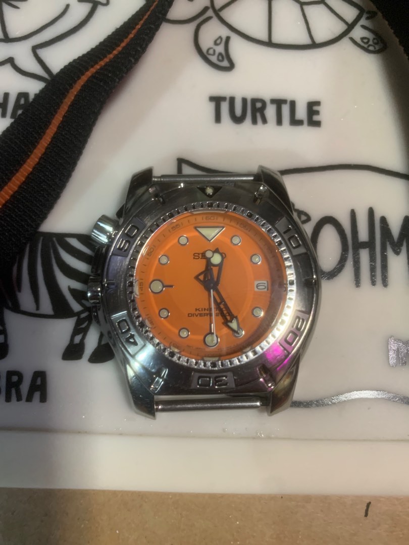 Seiko Big Boss Kinetic, Men's Fashion, Watches & Accessories, Watches ...
