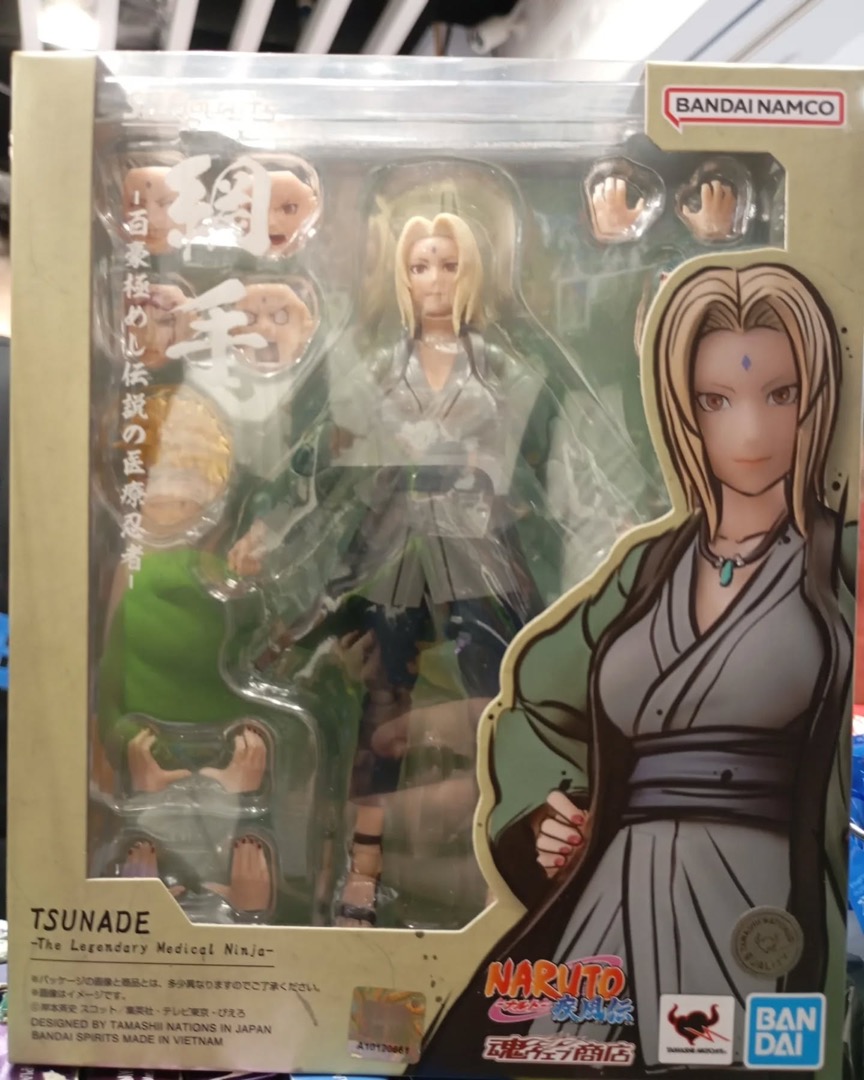 SHF 火影忍者 疾風傳 傳說之三忍 醫療忍者 鋼手 / S.H.Figuarts NARUTO TSUNADE -The Legendary ...