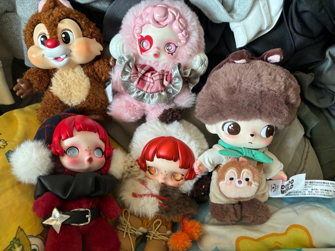 Skullpanda Disney popmart chip and dale dimoo , 興趣及遊戲, 玩具 & 遊戲類 - Carousell