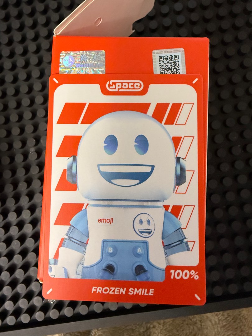 Space Molly Emoji - Frozen Smile, Hobbies & Toys, Toys & Games on Carousell