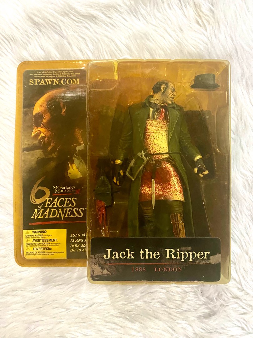 SPAWN. COM- JACK THE RIPPER 1888 LONDON (6 FACES OF MADNESS), Hobbies ...