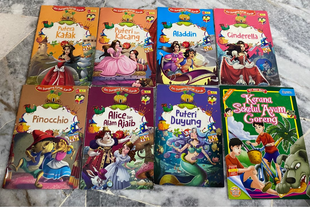 Story Books for kids - 8 Books, Hobbies & Toys, Books & Magazines ...
