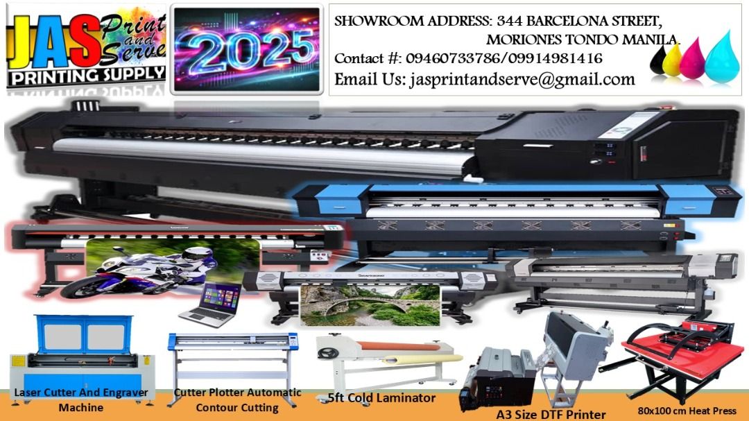 Tarp Tarp Business! Eco-Solvent Printer Machine Epson DX-11 Dual Head ...