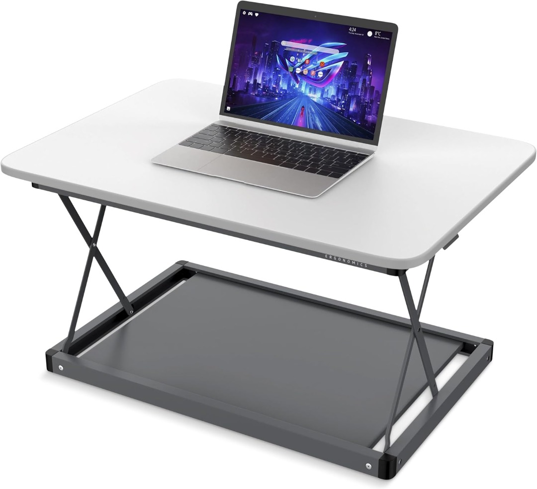 TP-CHANGEdesk Mini Desktop Standing Desk Converter - Adjustable Height ...