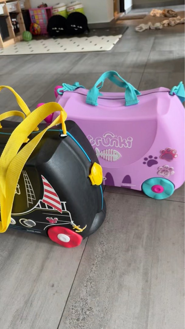 Trunki Suitcase Pirate Ship Design, Hobbies & Toys, Travel, Luggage on ...