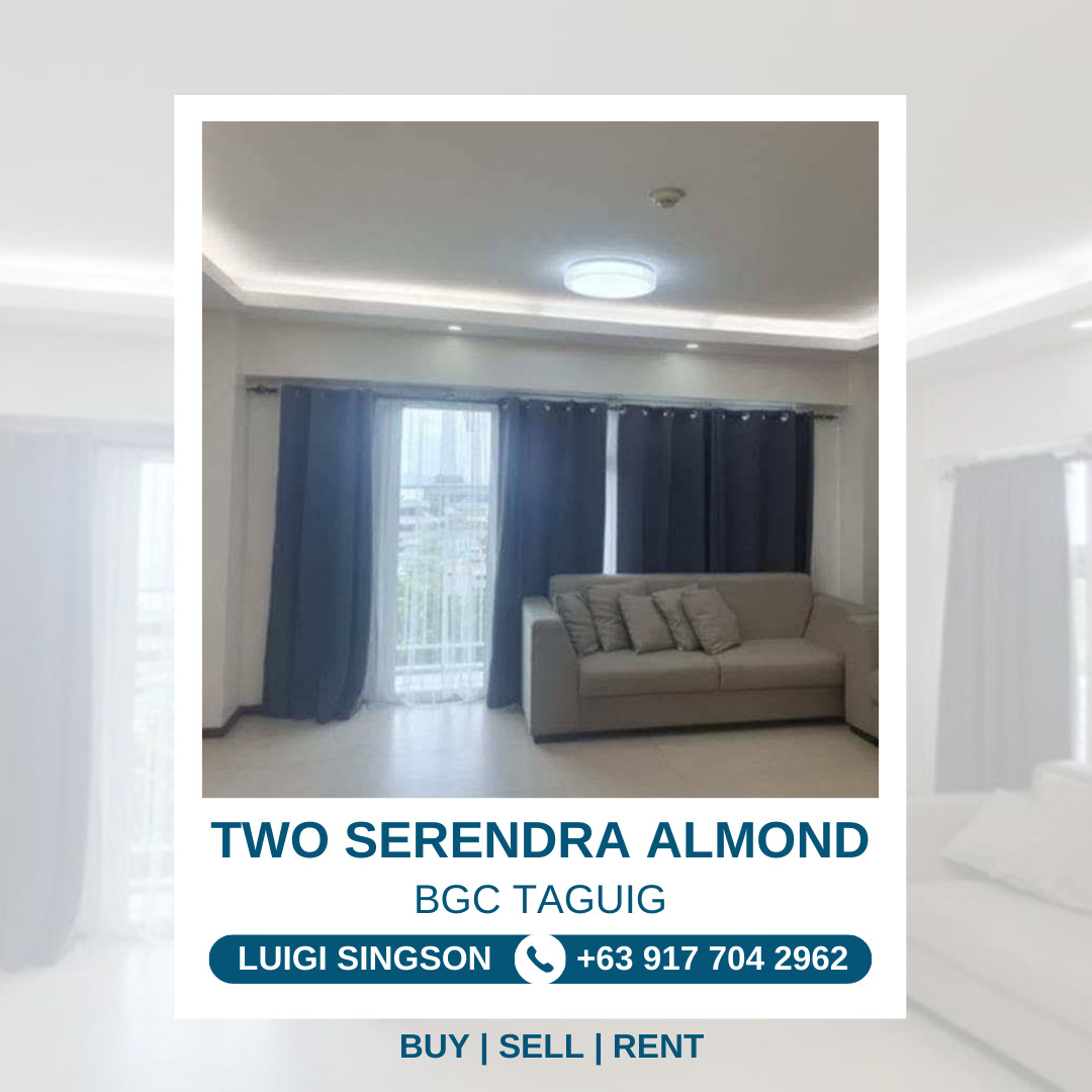 TWO SERENDRA ALMOND BGC TAGUIG 2BR CONDO FOR SALE, Property, For Sale, Apartments & Condos on ...