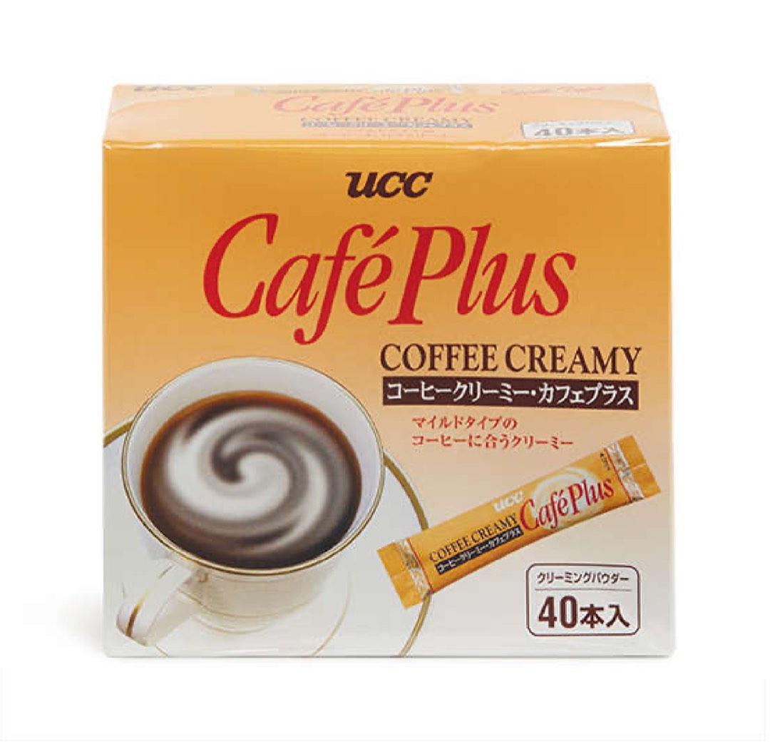 UCC Japan Exclusive Cafe Plus Creamy Coffee creamer milk sachets 72 ...