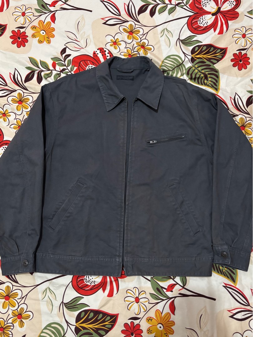 Uniqlo Zip Up Blouson, Men's Fashion, Coats, Jackets and Outerwear on ...