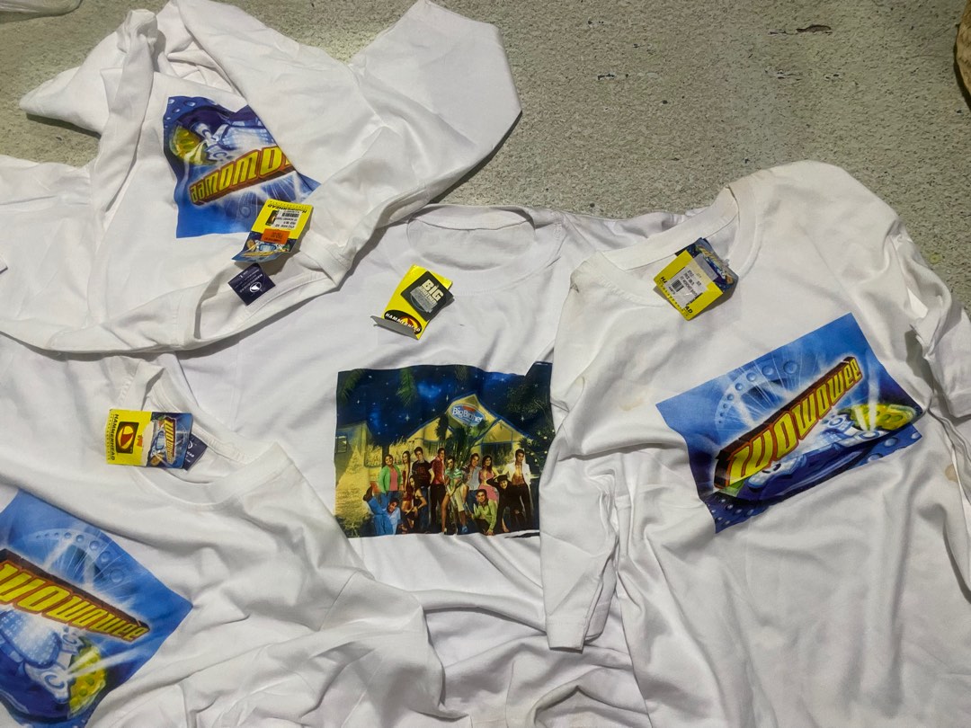 Vintage Pbb and Vintage Wowowee shirt, Men's Fashion, Tops & Sets ...