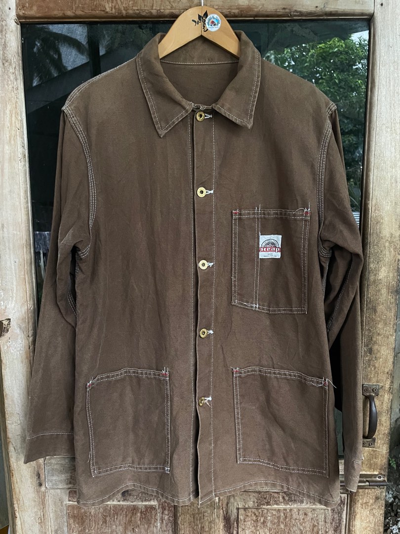 Vintage UNIVERSAL CHICAGO heap worker chore jacket, Men's Fashion ...