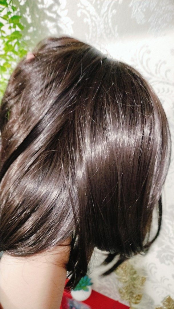 Wig model bob pendek ada warna coklat dan hitam, Fesyen Wanita ...