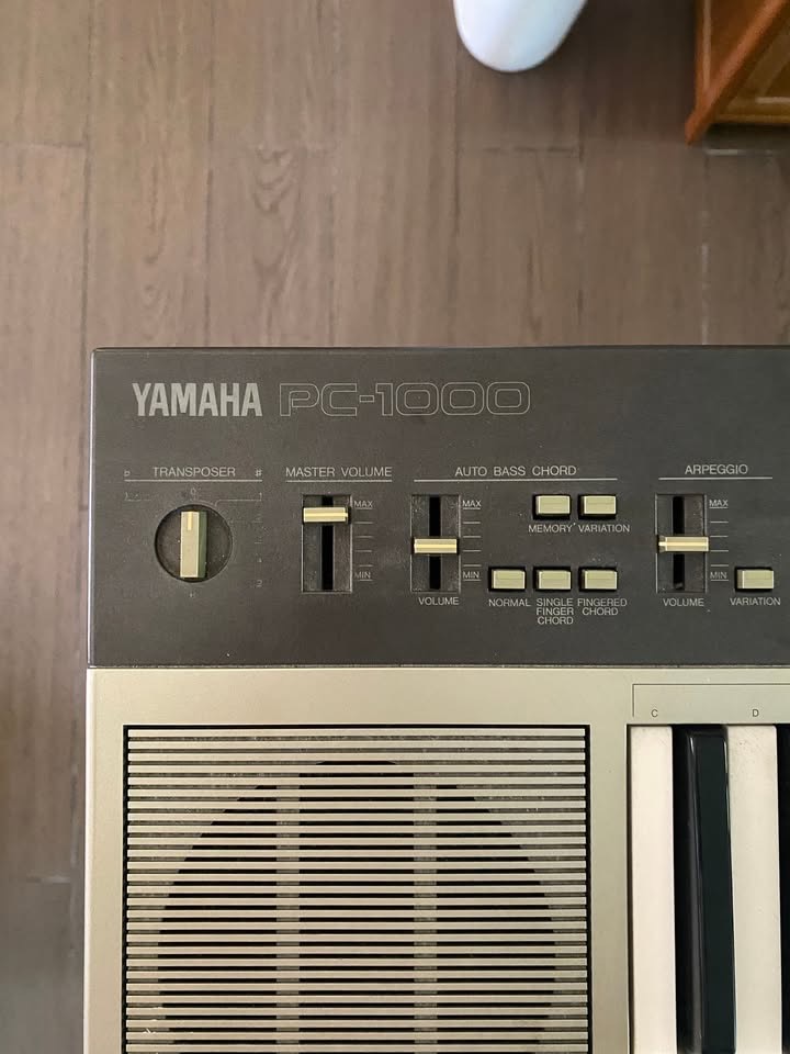 Yamaha Portasound PC-1000 Vintage Keyboard 1980's, Hobbies & Toys ...