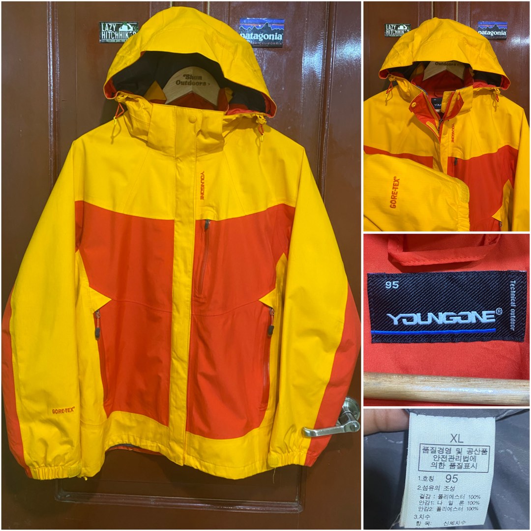 young one rain jacket (Gore-tex), Men's Fashion, Coats, Jackets and Outerwear on Carousell