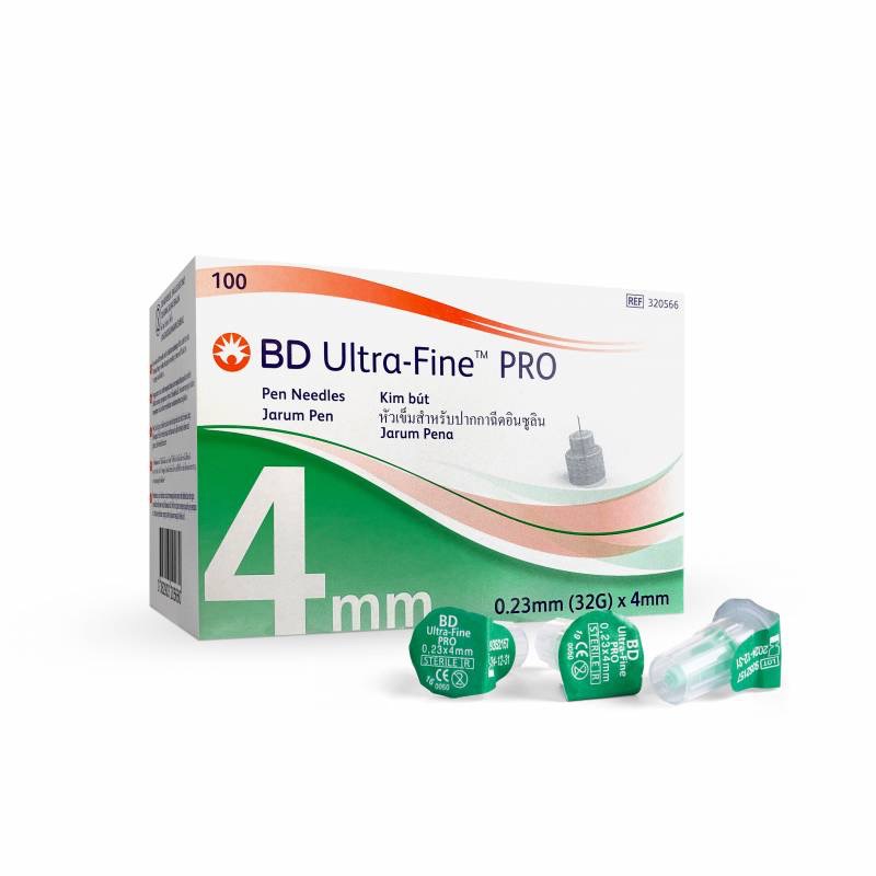 🌟 SG READY STOCK 🌟 615) BD Ultra-Fine™ PRO 4mm Pen Needles (32G) 100 ...