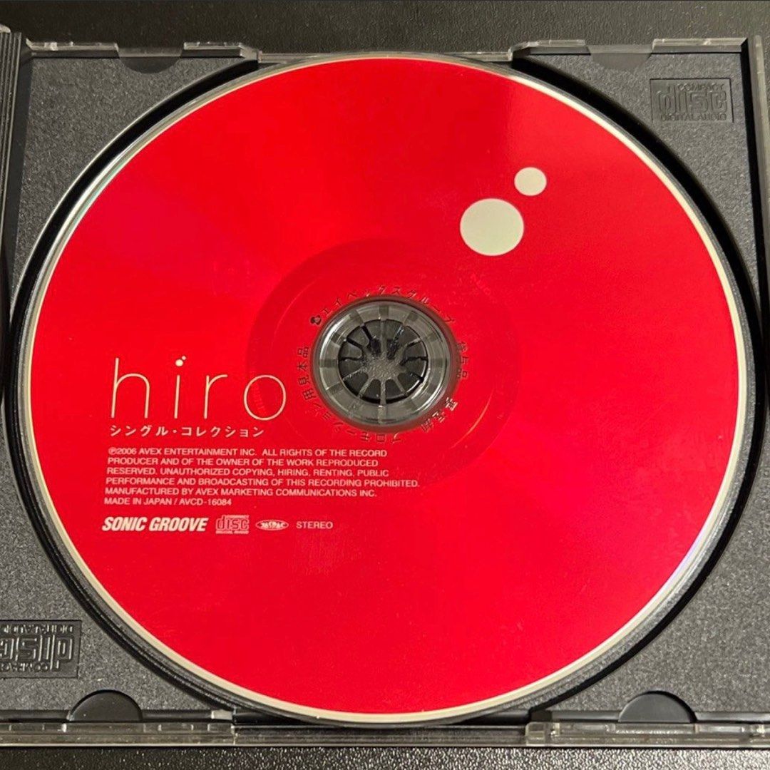 Speed 島袋寬子 Hiro 精選 Single Collection 裸片 CD 碟無刮, 書籍、休閒與玩具, 樂器、音樂相關, CD、DVD在旋轉拍賣