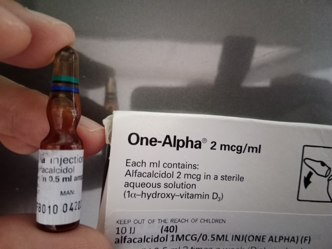 Alfacalcidol Injection (Brand New), Health & Nutrition, Braces, Support ...