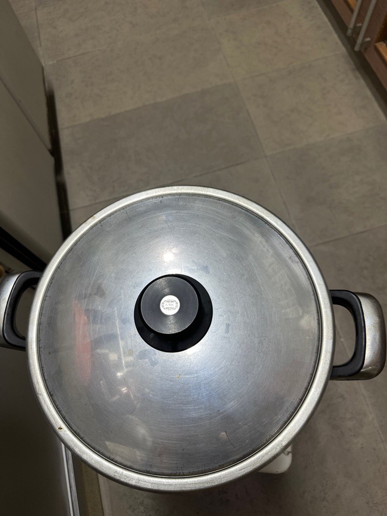 (Reduced) AMC QUEEN stainless steel pot Jumbo, Furniture & Home Living ...
