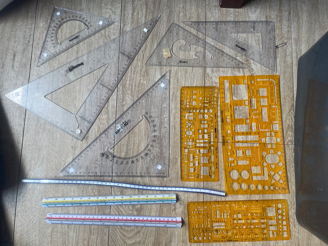 Architecture/Engineering Rulers, Everything Else, Others on Carousell
