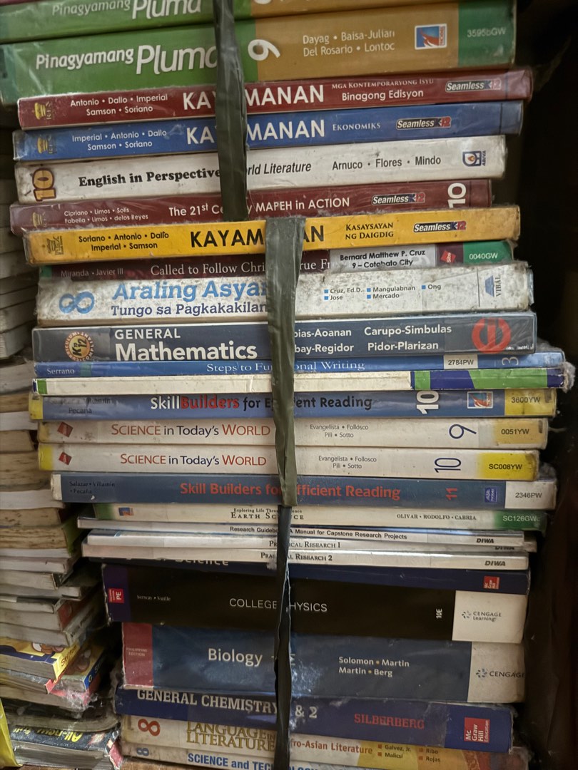 Assorted Junior High and Senior High School Books, Hobbies & Toys ...