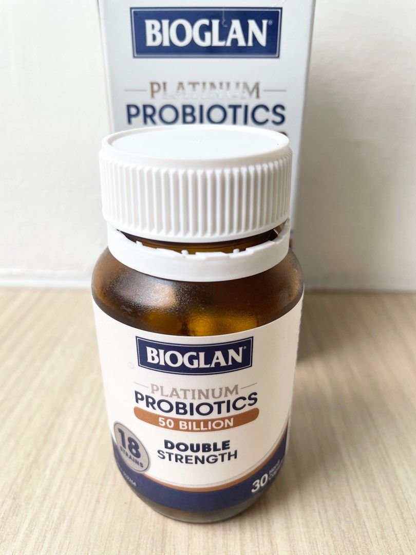 BIOGLAN Platinum Probiotics 59 Billion CFU Active Good Bacteria ...