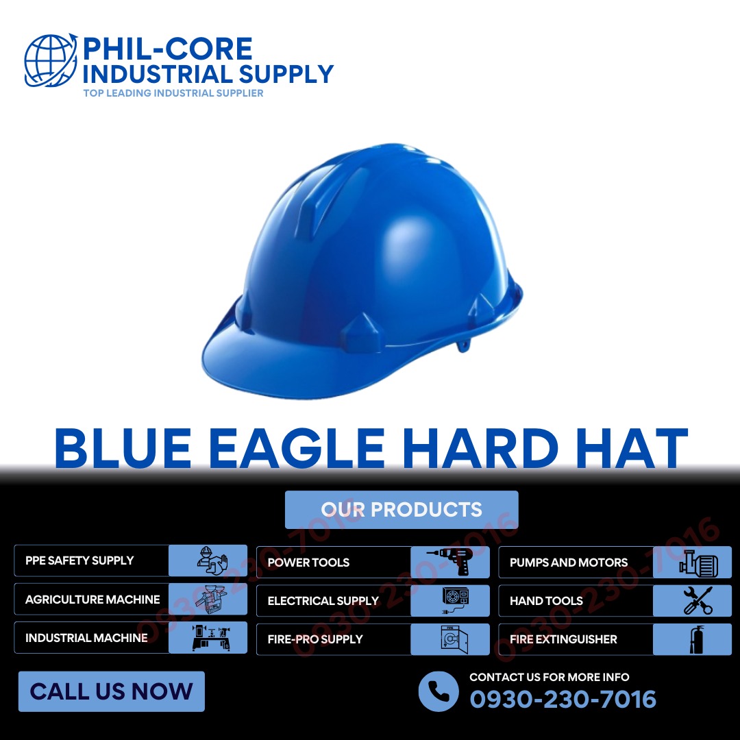Blue Eagle Hard Hat, Safety helmet, Protective helmet, Construction ...