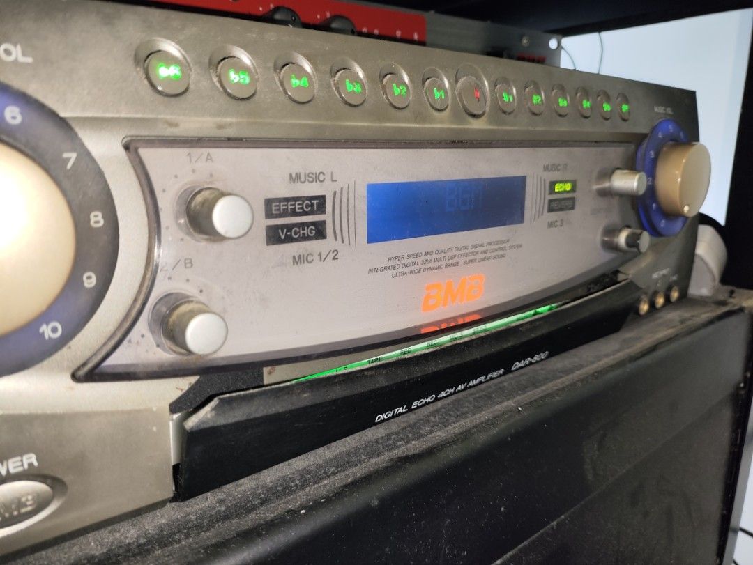 bmb DAR 800 Karaoke Amplifier 600W 4 Channel - OK