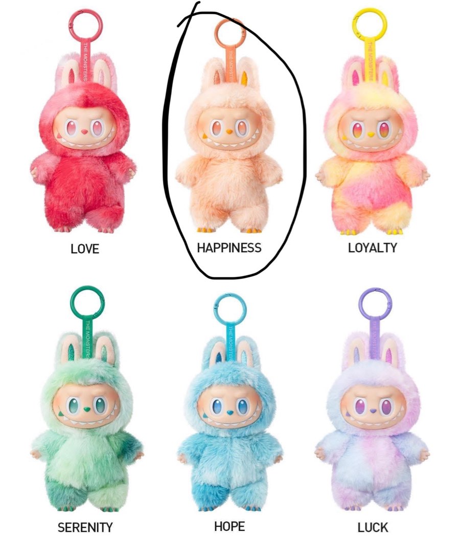 *BNIB* Labubu v3 - Happiness, Hobbies & Toys, Toys & Games on Carousell