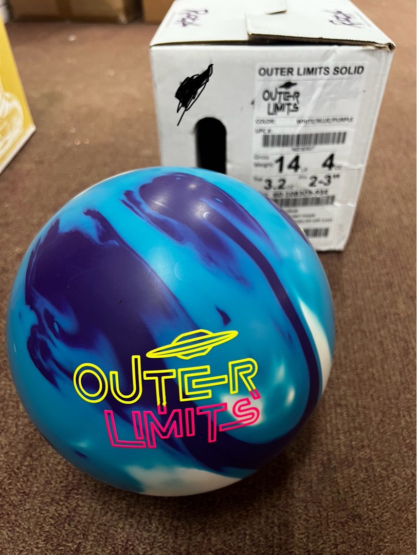 BNIB Outer Limits Solid Bowling Ball, Sports Equipment, Sports & Games, Billiards & Bowling on ...
