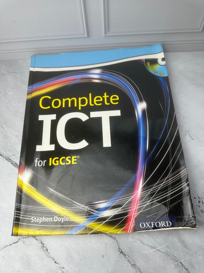 BUKU BEKAS SECOND LIKE NEW COMPLETE ICT FOR IGCSE BY STEPHEN DOYLE OXFORD INCLUDES CD, Buku ...