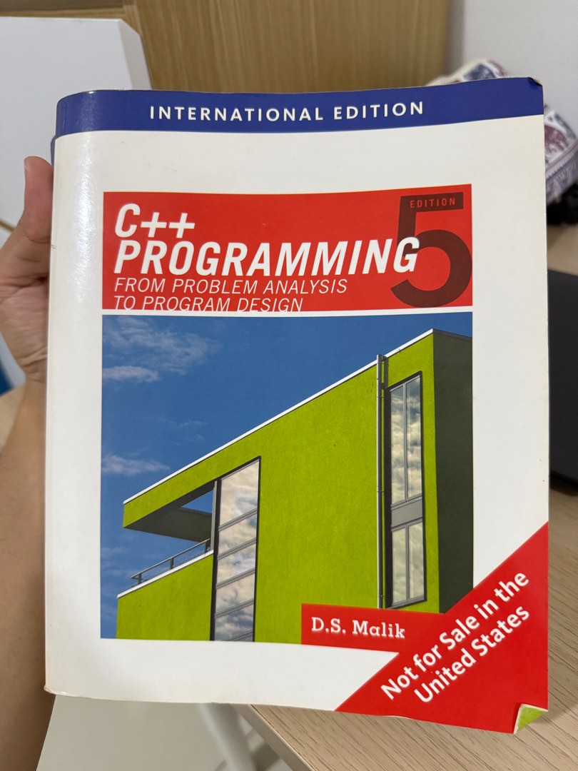 [Pay postage] C++ Programming 5th Edition- D.S. Malik, Hobbies & Toys, Books & Magazines ...