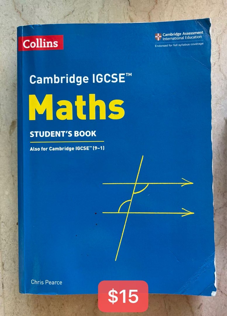 Cambridge IGCSE Maths student book, Hobbies & Toys, Books & Magazines ...