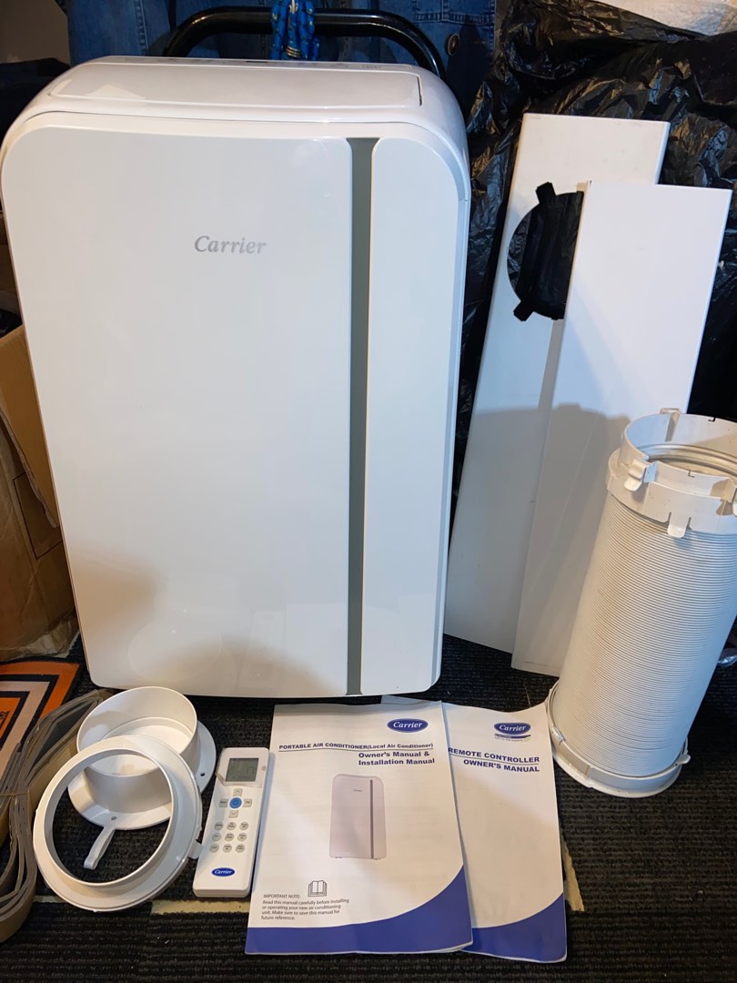 Carrier Portable Aircon 1.5hp, TV & Home Appliances, Air Conditioning ...
