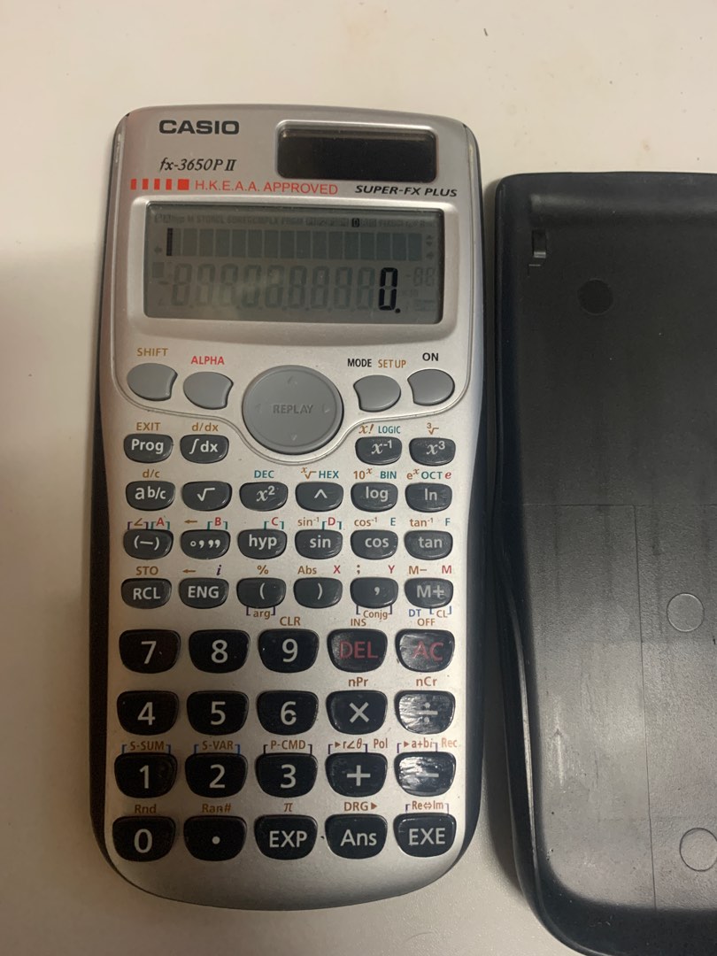 Casio fx-3650p II 計算機, 電腦＆科技, 商務用科技產品 - Carousell