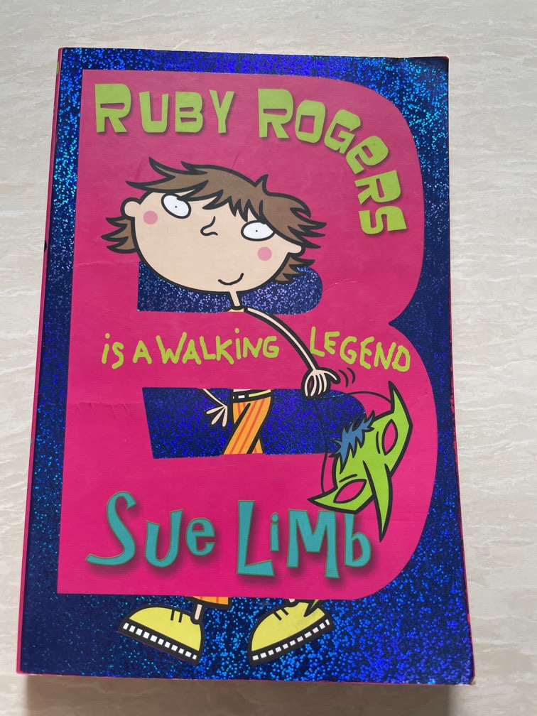 Children reading book : Ruby Roger’s is walking legend (Sue Limb ...
