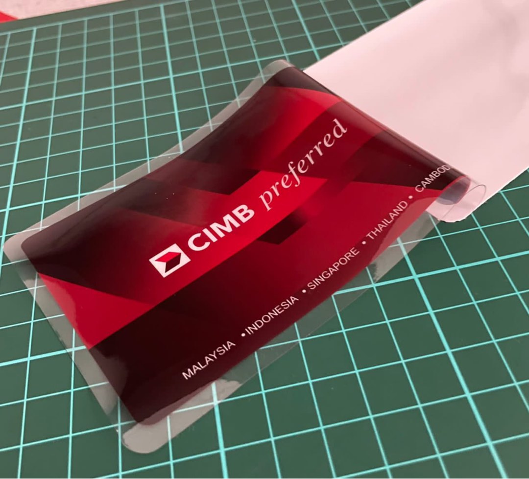 CIMB BANK Preferred car sticker, Hobbies & Toys, Collectibles ...