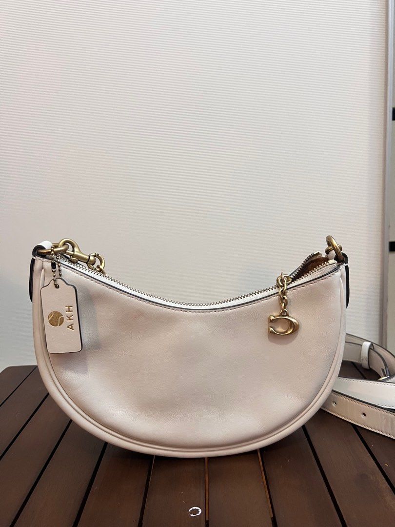 Coach Moon Bag - white, Garage Sale on Carousell