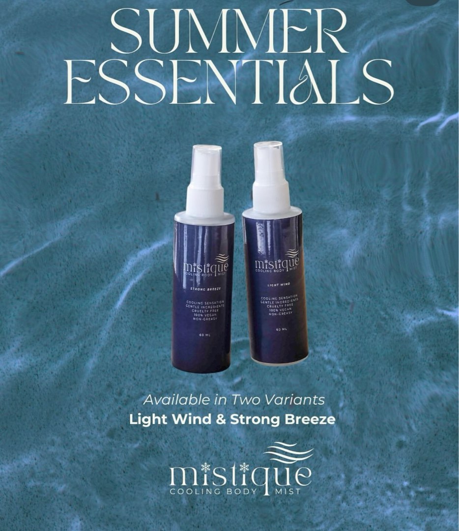 Cooling Body Mist, Beauty & Personal Care, Bath & Body, Body Care on ...