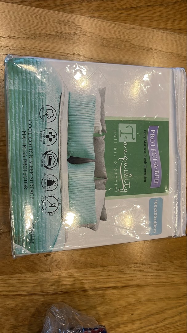 Cotton Sleep Matterss protect bed, Furniture & Home Living, Bedding ...