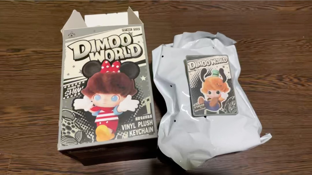 Dimoo World Keychain Plush, Hobbies & Toys, Toys & Games on Carousell