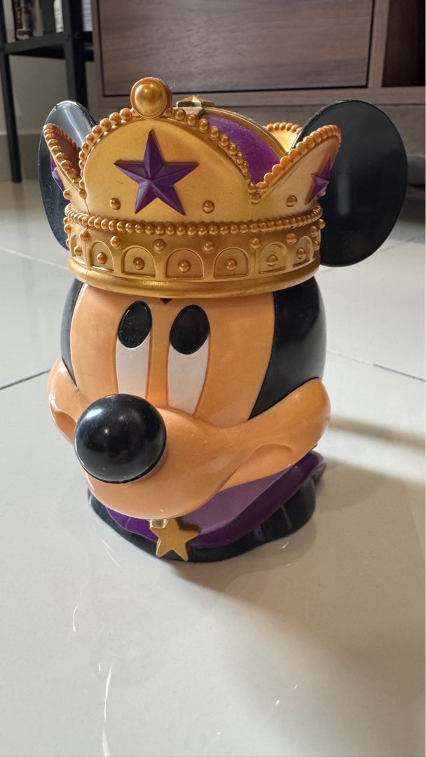 Disney On Ice Mickey Mouse Royal Crown Mug (Collectible), Hobbies ...
