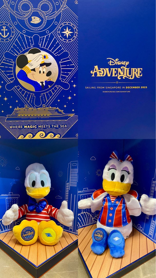 Disney Sailor Donald + Sailor Daisy [LIMITED edition], Hobbies & Toys ...