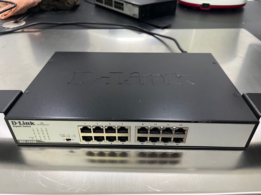 D-Link Gigabit Switch 16 ports, Computers & Tech, Parts & Accessories ...