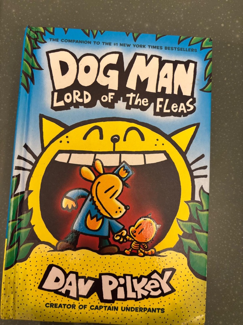 Dog Man 5: Lord of the Fleas, Hobbies & Toys, Books & Magazines, Comics ...