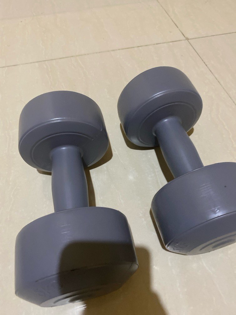 dumbbell 5 kg 10 kg - dumbell - dumble - 5kg 10kg, Olah Raga ...