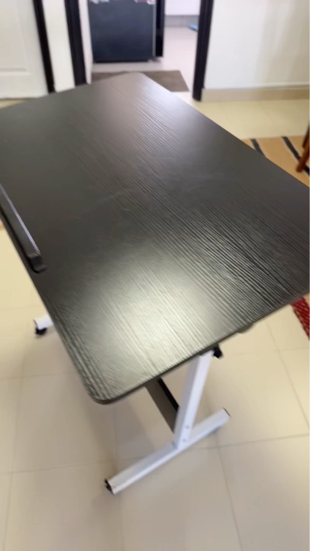 Foldable Adjustable Height Study Table, Furniture & Home Living ...