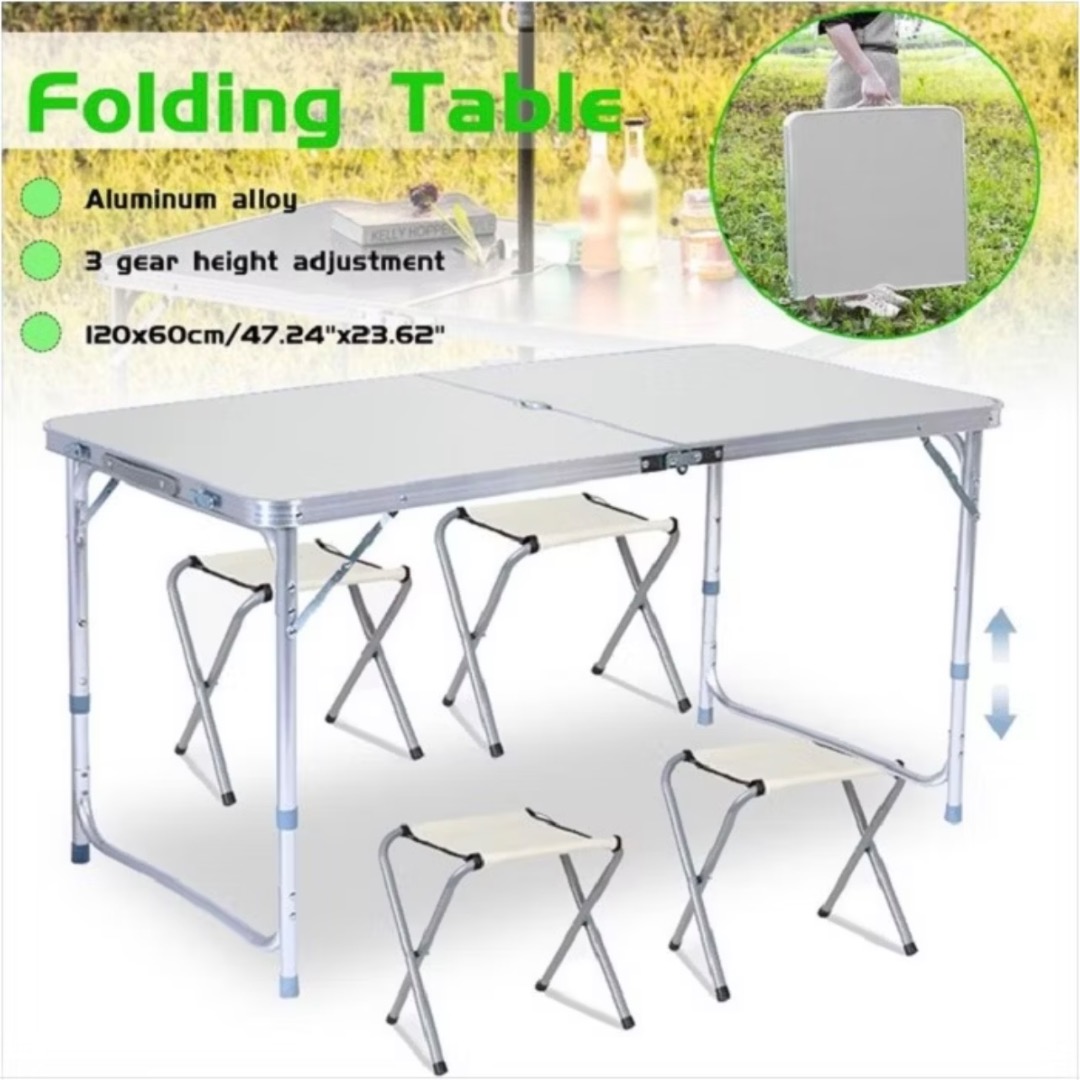 Foldable Picnic Table | Outdoor Dining Table | Travel Folding Table ...