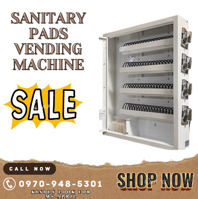 For sale Sanitary Pads vending Machine Or Pads Vendo machine Brand new ...